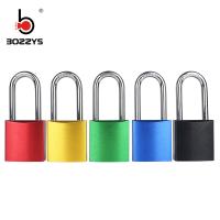 China BOSHI Industrial Safety Spray Painting 38Mm Color Aluminum Padlock for sale