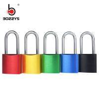 China BOSHI Hot Sale 38Mm Shackle Length Color Safety Aluminium Padlock for sale