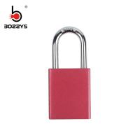 China Bozzys  38mm Shackle Length Steel Shackle Aluminium Safety Padlock for sale