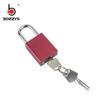 China Bozzys  38mm Shackle Length Steel Shackle Aluminium Safety Padlock for sale