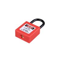 China BOZZYS dia 4 mm aluminum shackle small safety  padlock with copper cylinder for sale