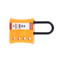 China Nylon Lockout Hasp for 4 Hole Diameter Thin Shackle OEM Acceptable for sale