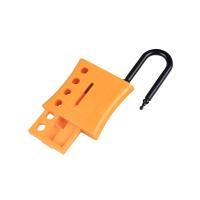 China Nylon Lockout Hasp for 4 Hole Diameter Thin Shackle OEM Acceptable for sale