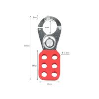 China BOSHI Safety Lockout/Tagout Steel Hasp with Hook 1