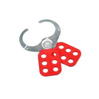 China BOSHI OEM Acceptable 6 Holes Nylon PA Material Safety Lockout Hasp for sale