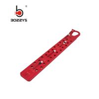 China 2018 Bozzys Master Lock Red color Aluminum alloy Safety Buckle Lockout Hasp BD-K72 for sale