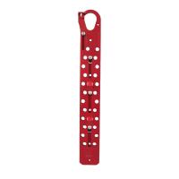 China 2018 Bozzys Master Lock Red color Aluminum alloy Safety Buckle Lockout Hasp BD-K72 for sale