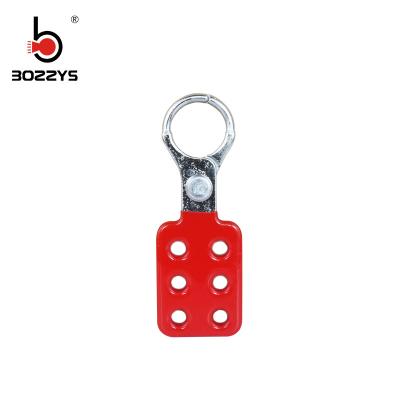 China Aluminum safety lockout hasp with locking diameter 1 inch but hole diameter 8 mm for sale
