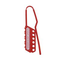 China BOSHI Electrical Safety High Strength Engineering Modified PP Lockout Hasp for sale