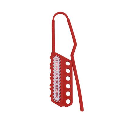 China BOSHI Electrical Safety High Strength Engineering Modified PP Lockout Hasp for sale