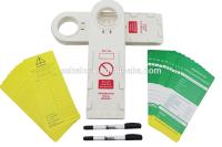 China Combination Safety Scaffolding Tag with 10pcs Holders 20pcs Tags & 2pcs Marker Pens for sale