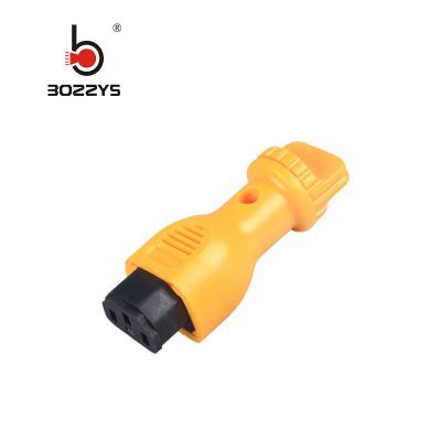 China Electrical Hole Lockout with rubber stopple for lockout tagout for sale
