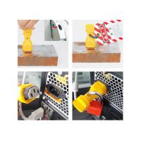 China Electrical Hole Lockout with rubber stopple for lockout tagout for sale