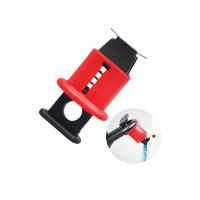 China Industrial Safety MCB Safety Lock PA Material For Multi Pole Circuit Breaker for sale