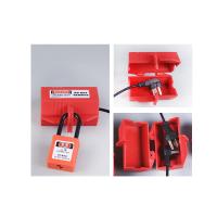China Plug wire security lock / boshi Industrial Supply current safety socket lock for sale