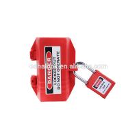 China Electrical Plug Lockout BD-D42 ,Ssafety lockout for cable diameter 20mm ,Hexagon Lockout design for sale
