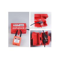 China Electrical Plug Lockout BD-D42 ,Ssafety lockout for cable diameter 20mm ,Hexagon Lockout design for sale
