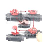China Safety PP Adjustable Standard Gate Valve Lockout Tagout Device for sale
