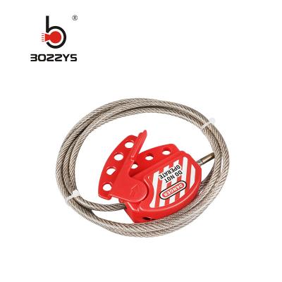 China Certificate Of Compliance Adjustable Safety Cable Lockout(BD-L11) for sale