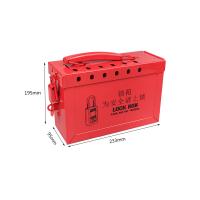 China BD-X02 Group Electrical Lockout Tagout Box Station With Padlocks for sale