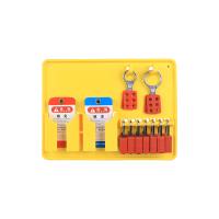 China Safety Electrical Lock Off Station , Plastic PE Lock Out Tag Out Tools for sale