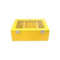 China Lockout Station Cabinet Customized Panel With Two Mobile Division Plate for sale