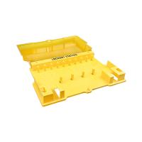 China Durable Lockout Station Board PC Material With 4/10 Padlock Positions for sale