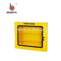China Stainless Steel Padlock Lockout Tagout Management Station for sale