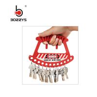 China OEM 12 Padlock Holes Customized Portable Padlock Rack advanced lockout station for sale