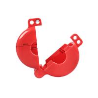 China Anti Bending Pneumatic Lockout Red Color ODM Supported With Safety Warning Label for sale