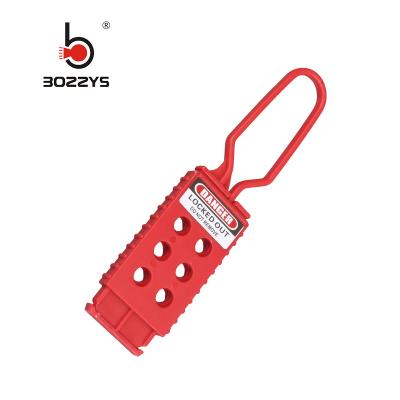 China BOSHI High Security Insulation Nylon 6 Holes Lockout Hasp for sale