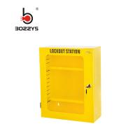 China 12 Padlocks Portable Lockout Lock Box With Steel Plate Lock Body And Nylon Handle for sale