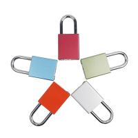 China Aluminum Material Rust Proof Padlock Strong And Durable Automatic Pop Up Design for sale