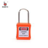 China BOSHI Chinese Supplier 38Mm Steel Shackle Safety Padlock for sale