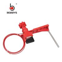 China High Security Durable Gate Valve Lockout Nylon PA AND Steel Material for sale