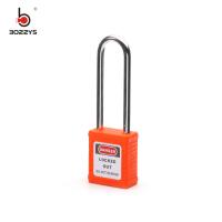 China BOSHI Cheap Price Nylon PA Body Long Shackle Security Padlock for sale
