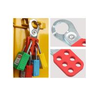 China BOSHI High Quality Six Holes Nylon PA Steel Safety Lockout Hasp for sale
