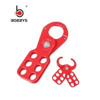 China BOSHI High Quality Six Holes Nylon PA Steel Safety Lockout Hasp for sale