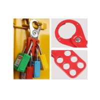 China BOSHI Customized Design Steel Material Red Safety Lockout Hasps for sale