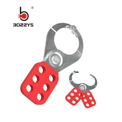 China BOSHI Good Price 6 Holes Nylon PA Steel Safety Padlocks Lockout Hasps for sale