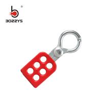 China BOSHI Good Price 6 Holes Nylon PA Steel Safety Padlocks Lockout Hasps for sale