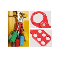 China BOSHI Good Price 6 Holes Nylon PA Steel Safety Padlocks Lockout Hasps for sale