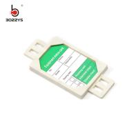 China High Strength Plastic Scaffolding Tag , Electrical Panel Lock Out Tag Out for sale