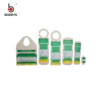 China High Strength Plastic Scaffolding Tag , Electrical Panel Lock Out Tag Out for sale