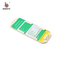 China Heart Resistant Safety Lockout Tags Humanized Design With Multifunctional Insert for sale