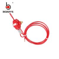 China Adjustable Brady Cable Lockout Device , Wheel Type Mini Cable Lockout for sale