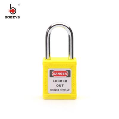 China BOSHI Oem Acceptable 38mm Steel Shackle Safety Padlocks for sale