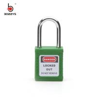 China BOSHI Oem Acceptable 38mm Steel Shackle Safety Padlocks for sale