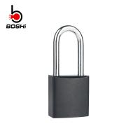 China Spray Painting Aluminum Safety Padlocks , Solid Structure Maximum Security Padlock for sale