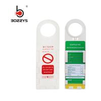 China BOSHI High Quality ABS Engineering Plastic Safety Scaffolding Tags for sale